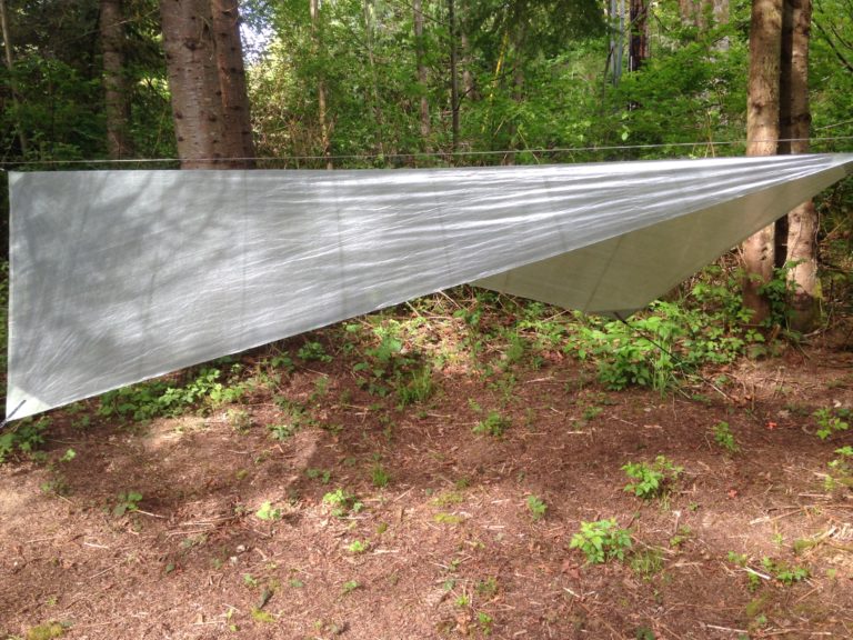 DIY Cowboy D.A.R.T. (Dyneema Asym Recon Tarp) - DutchWare