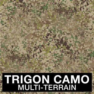 Trigon & BrushPat Camo Printed Fabric | DutchWare