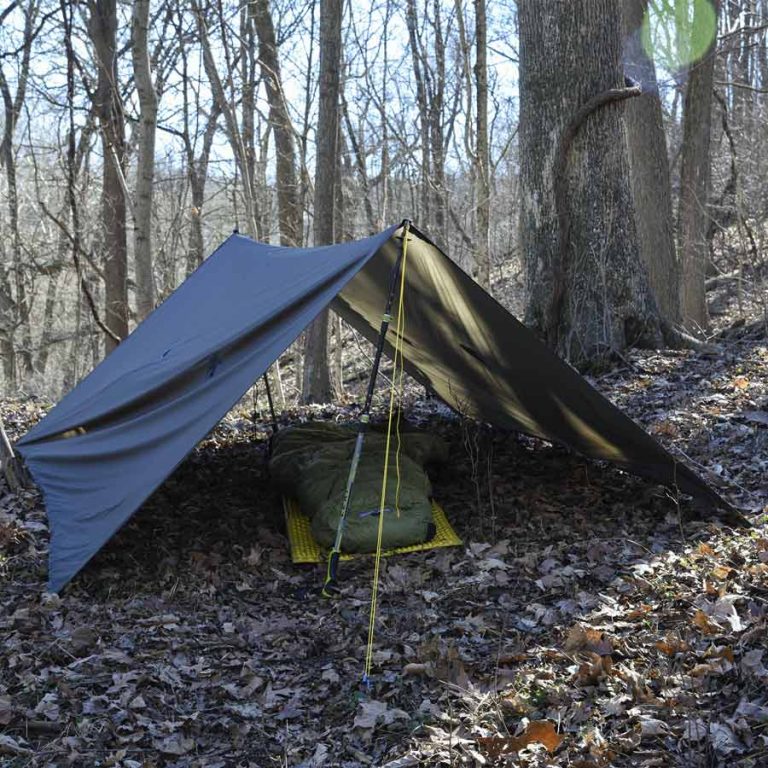 Bonded Dirtbag Den | Durable Tarp for Ground Sleepers